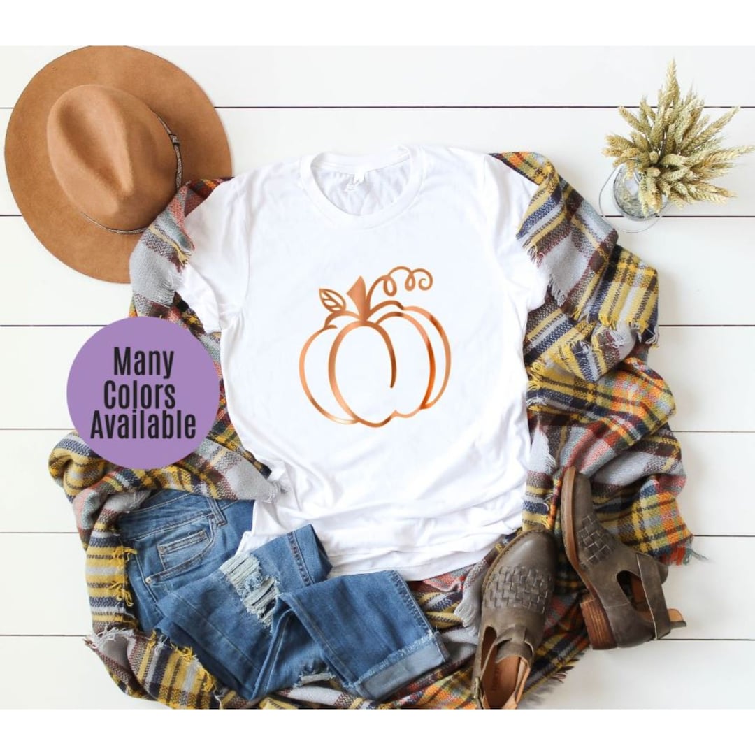 Fall Shirts - Pumpkin Shirt - Fall Shirt - Thanksgiving Shirt - Cute ...