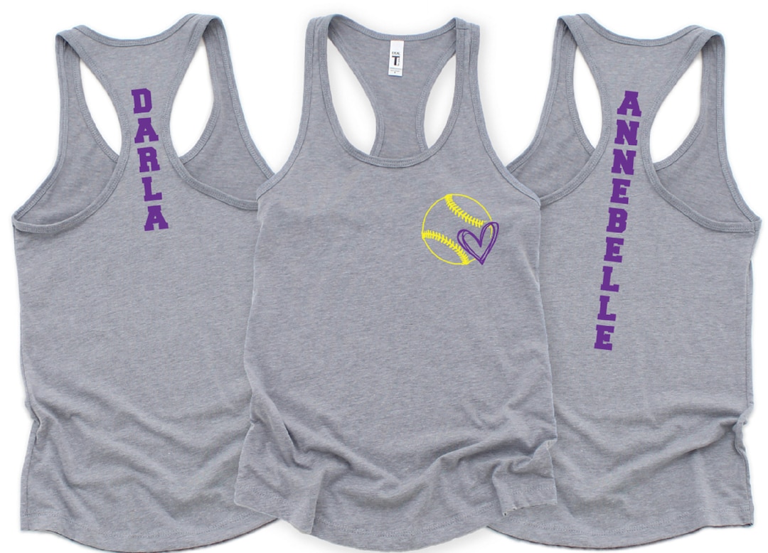 Softball Shirt Softball Tank Top Softball Mama Tank Top Softball Mom ...