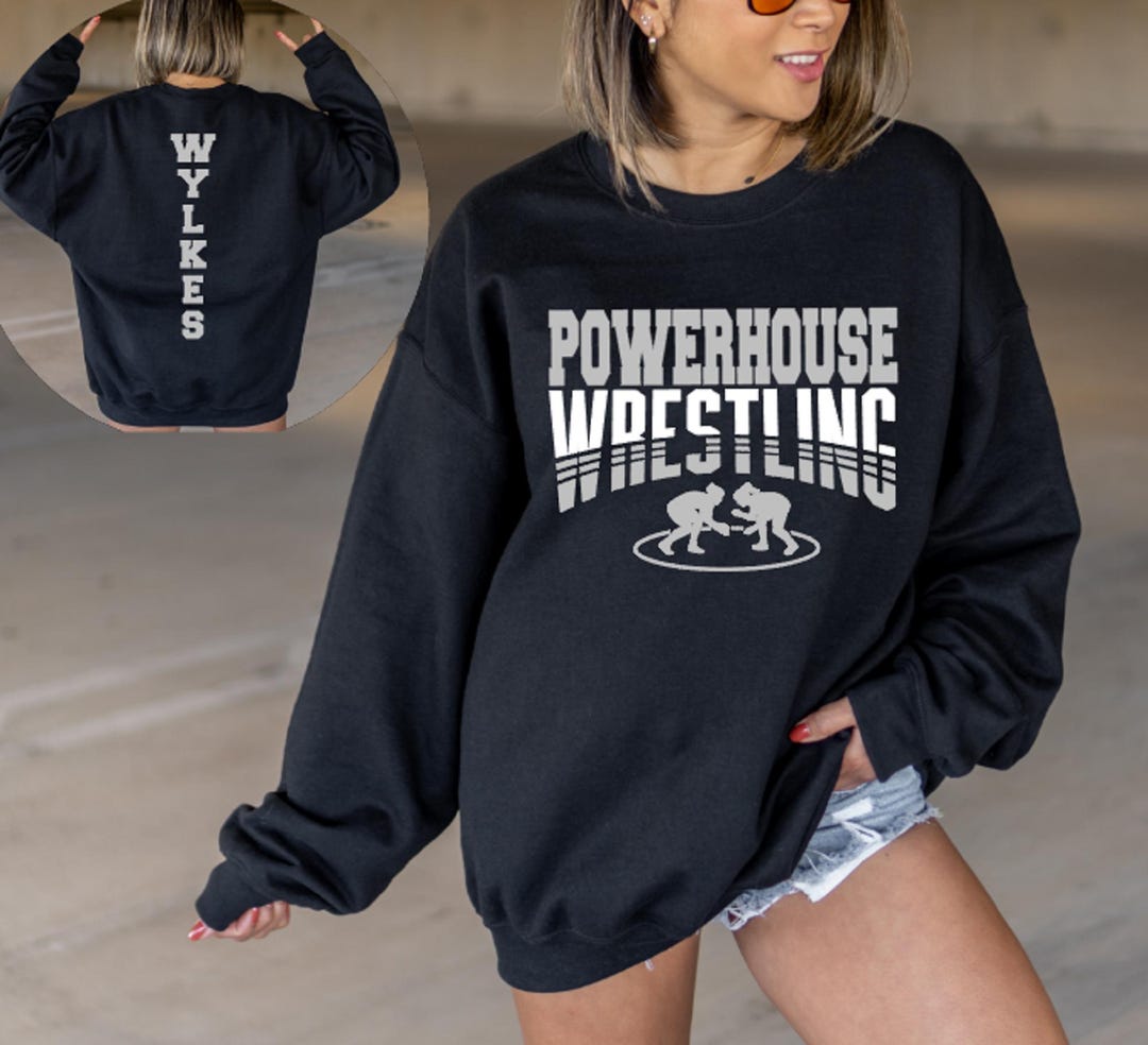 Highschool Girls Wrestling Team Sweatshirt, Gift for Girl Wrestler ...