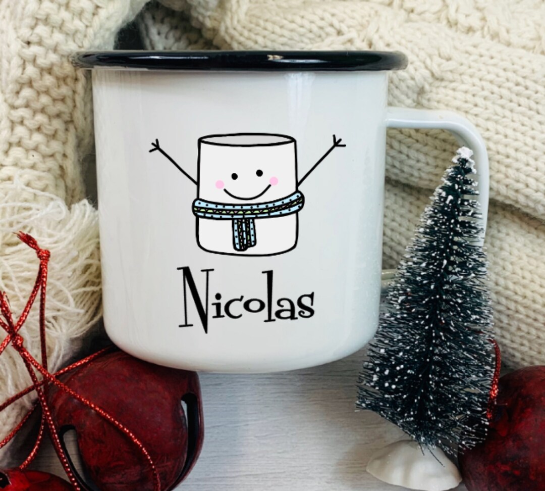 Hot Chocolate Cup for Kids, Personalized Hot Cocoa Kids Mug, Toddler ...