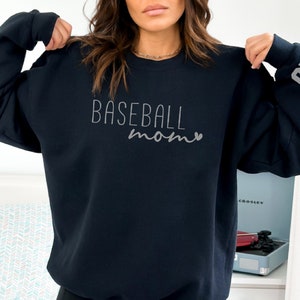 Baseball Mom Sweatshirt, Baseball Mom Sweater, Baseball Mama Shirt ...