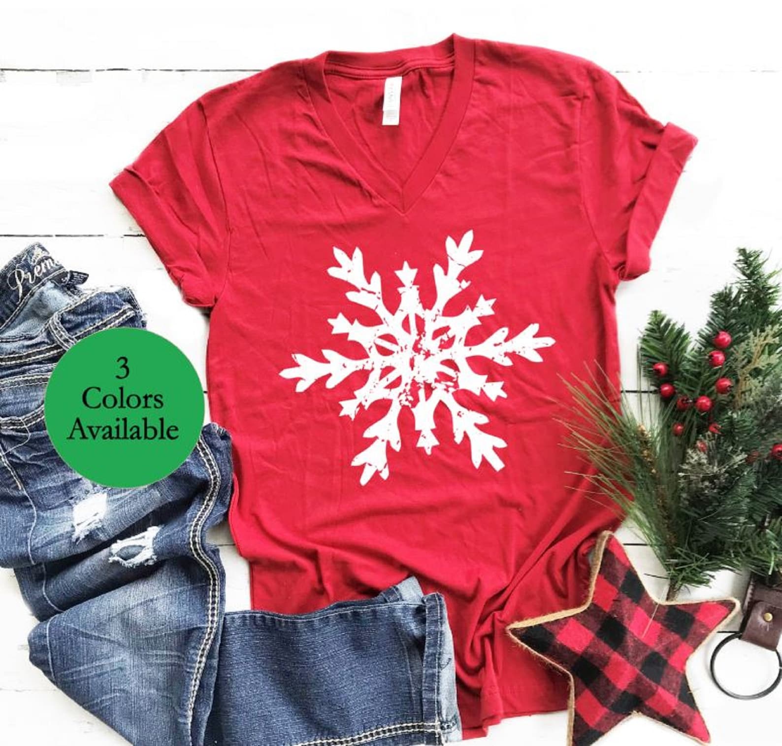 Snowflake Tee Snowflake Gift Winter Snowflake Plus Size - Etsy
