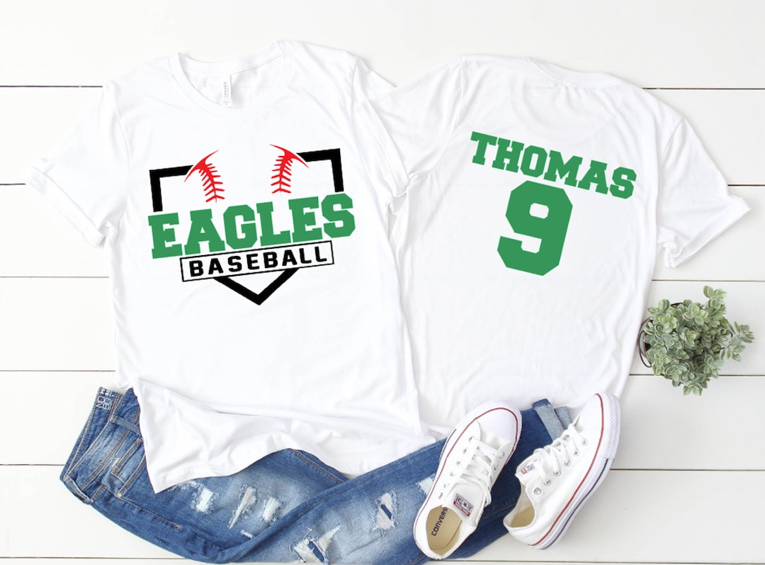 Custom Your Team Name Baseball Home Plate Design Shirt T-shirt Baseball ...