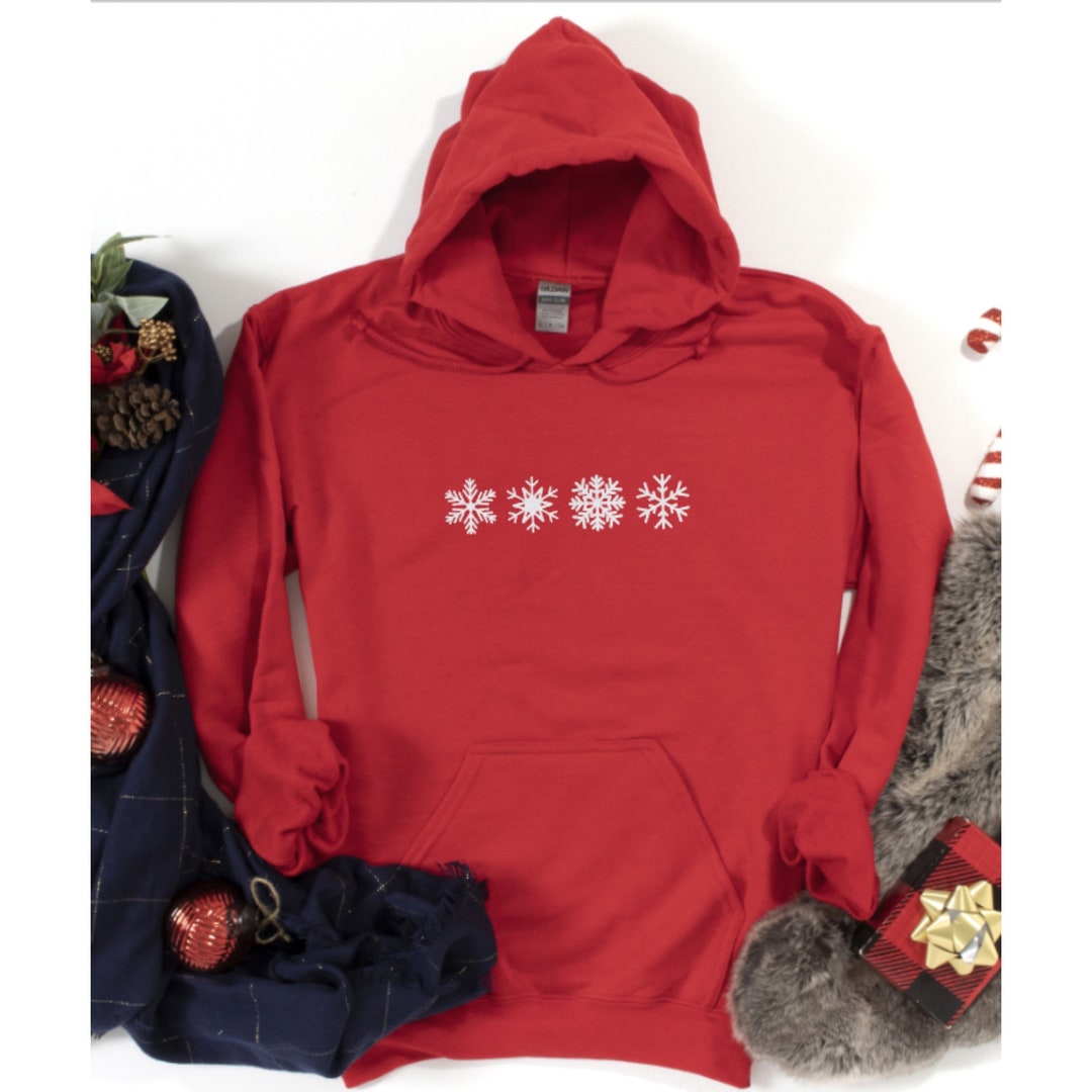 Snowflake Sweatshirt, Christmas Sweatshirt for Women, Christmas ...