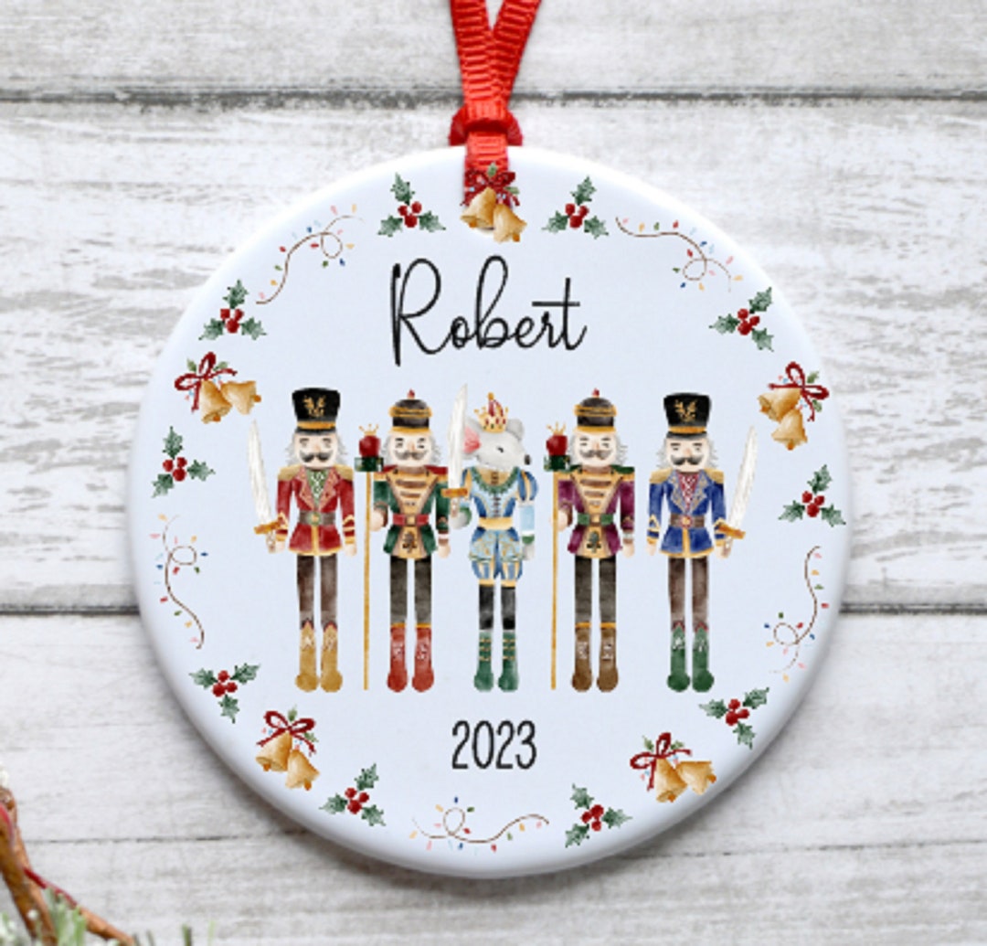 Kids Nutcracker Ornament, Toy Soldier Nutcracker Ornament for Boys, Mouse King Nutcracker Ballet ...