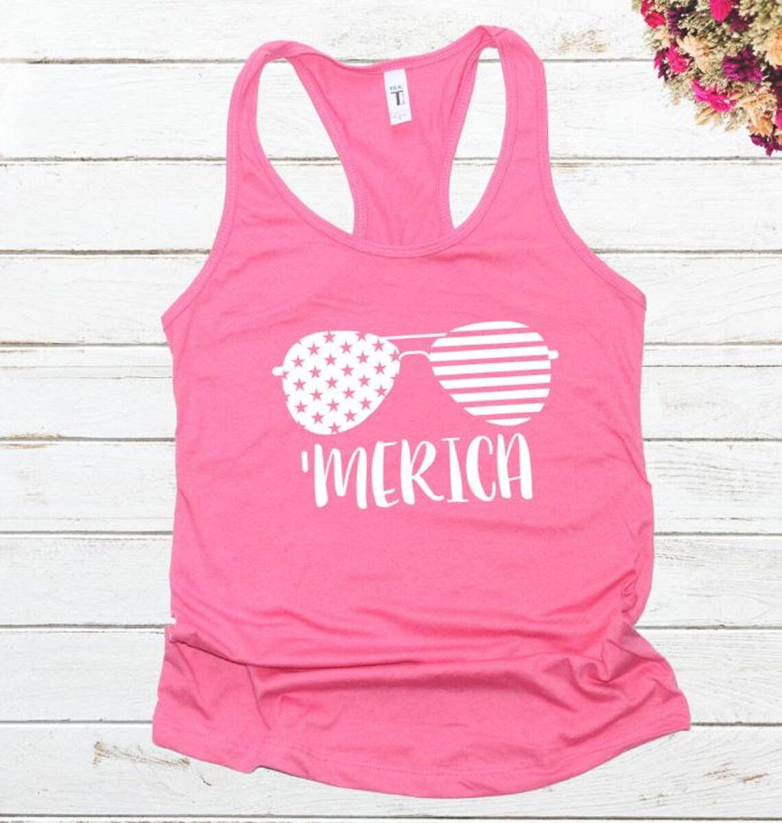 Merica Tank Top 4th of July Tank Womens 4th of July Shirts - Etsy