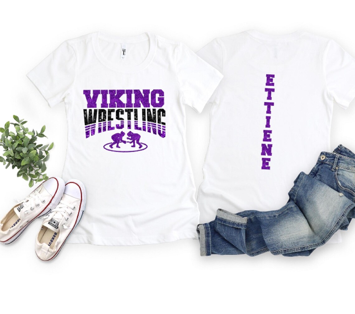 Glitter Girls Wrestling Hoodie, Wrestle Like A Girl Shirt, Girls ...