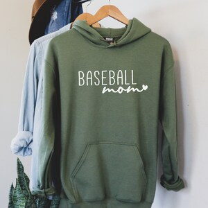 Baseball Mom Sweatshirt, Baseball Mom Sweater, Baseball Mama Shirt ...