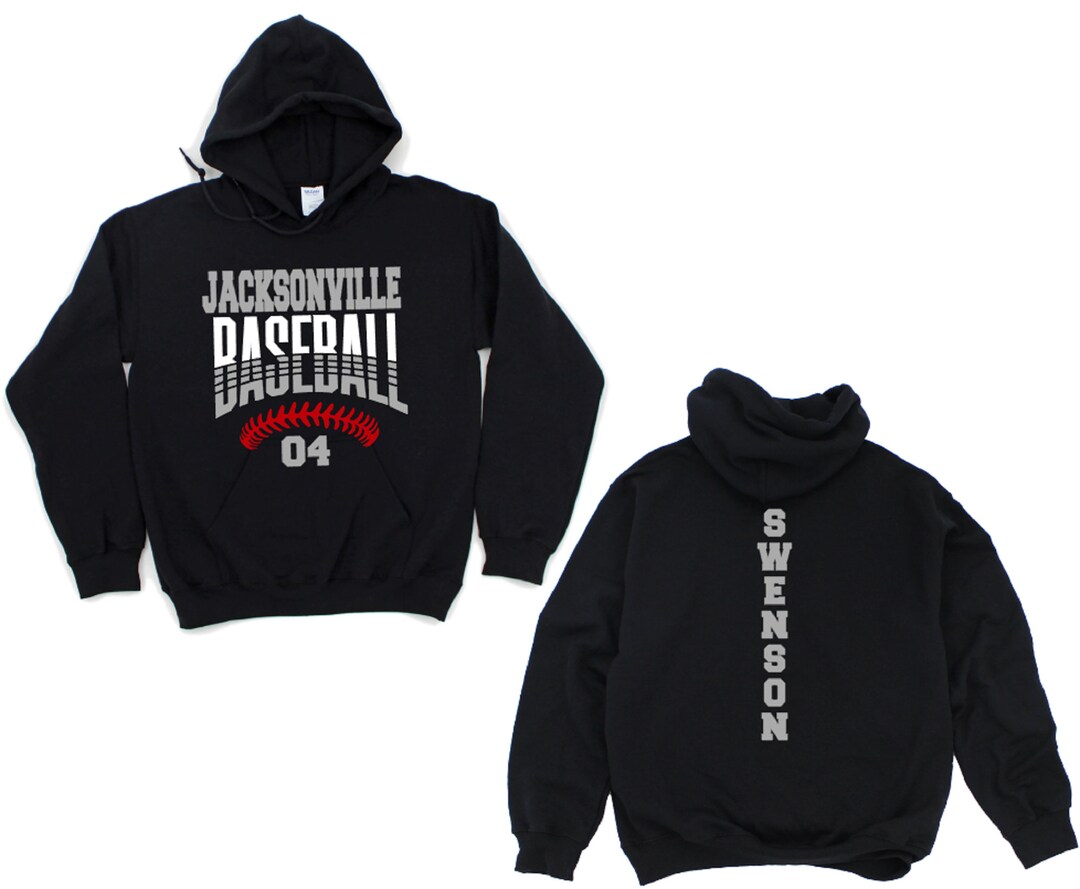 Custom Baseball Hoodie, Personalized Baseball Sweatshirt, Baseball Team ...