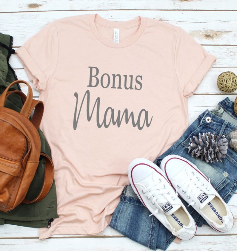 Bonus Mom Shirt Bonus Mama Mother's Day Gift Cute - Etsy