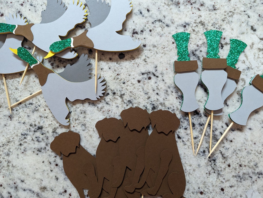 Duck Hunting Cupcake Toppers - Etsy