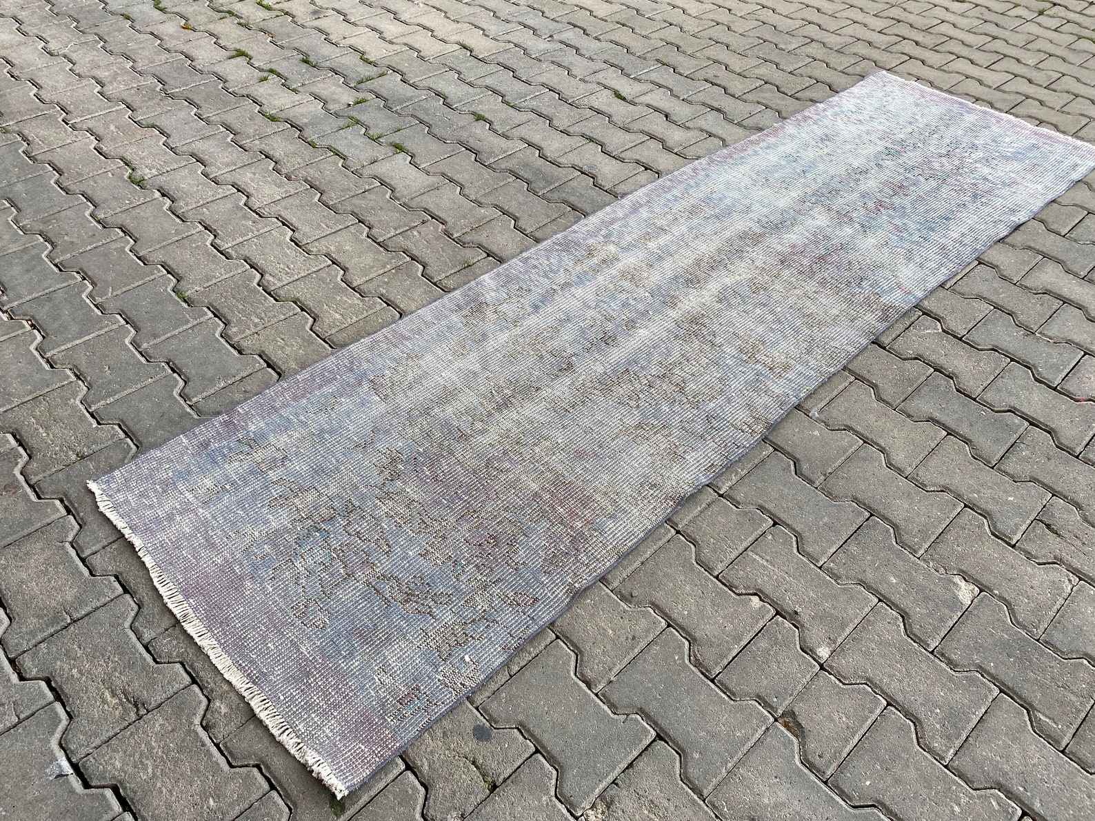 BOHO RUNNER RUG, Vintage Turkish Floor Carpet, Traditional Rug Runners ...