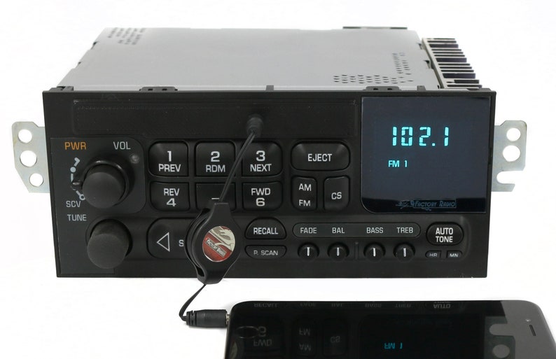 New Chevy 1995-02 AM FM Radio W Auxiliary Upgrade for | Etsy