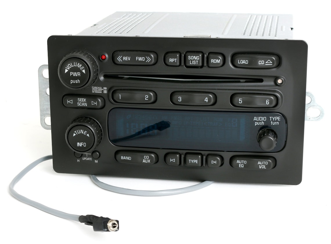 Chevy 2005 to 09 Truck 6 Disc CD Player Radio W Aux Input - Etsy