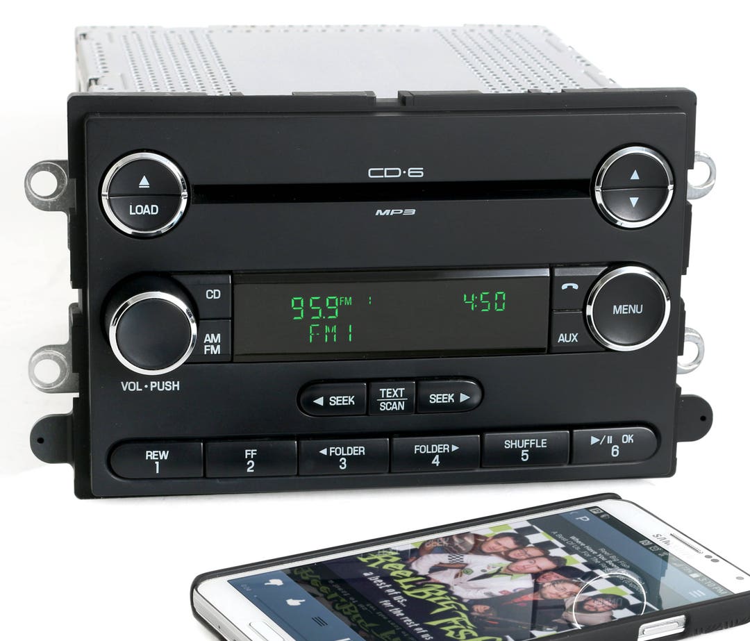 Ford 2008-09 Taurus AMFM 6 Disc CD Player Radio W Bluetooth Music ...