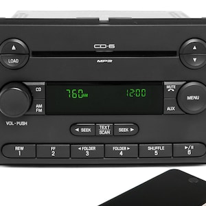 Am Fm Mp3 6 CD Player Radio With Bluetooth Music Upgrade Fits 2007 Ford ...