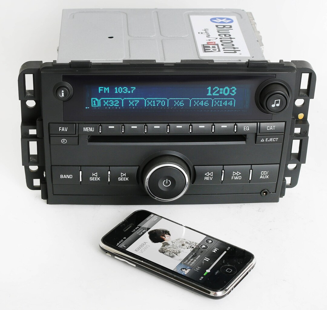 Chevy Impala 2008 Radio AMFM Radio CD Player W Bluetooth Music Upgrade ...