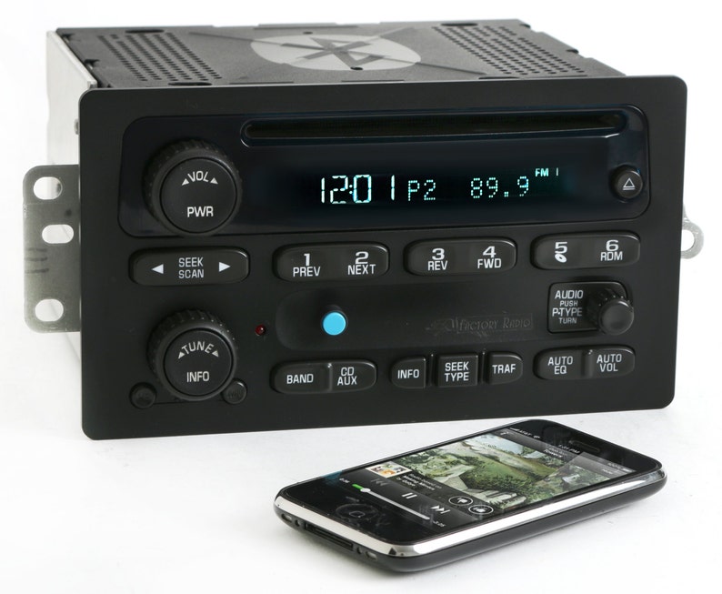 Chevy 2003 to 05 Truck CD Player W Bluetooth Music Upgrade GM Delco ...