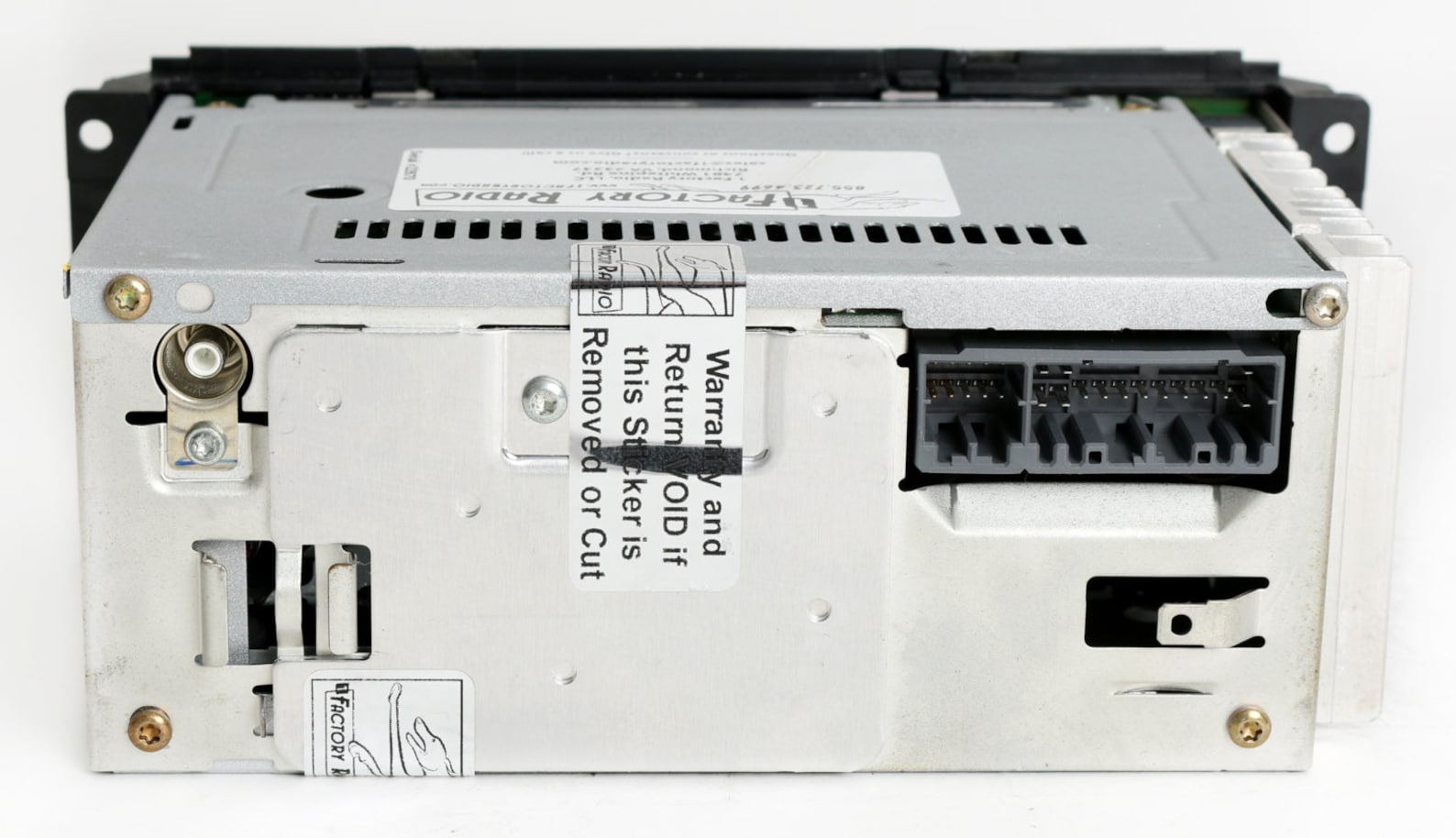 Chrysler 2002 to 07 CD Radio W Auxiliary Input Slider RBK Car Truck ...