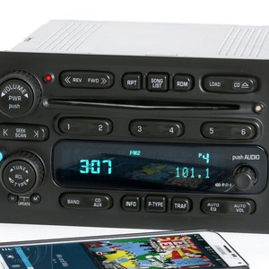 Chevy 2003-05 6 Disc CD Player Radio W Bluetooth Music 15196055 ...