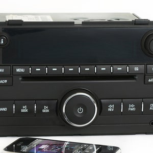 Chevrolet GMC 2007-10 Radio Am Fm 6 Disc CD Radio With Auxiliary and ...