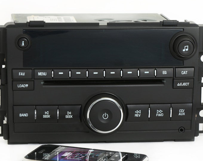 Chevy Gmc 2010-2015 Truck Van Radio Am Fm Cd W Usb Aux Mp3 W Bluetooth ...