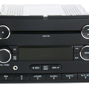 Ford Taurus X 2008 to 2009 Am Fm Mp3 CD Radio Modified W Auxiliary ...