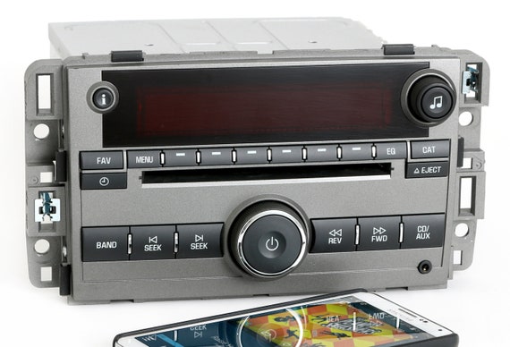 2009 Saturn Vue Gray AM FM Radio Single Disc CD With Bluetooth | Etsy