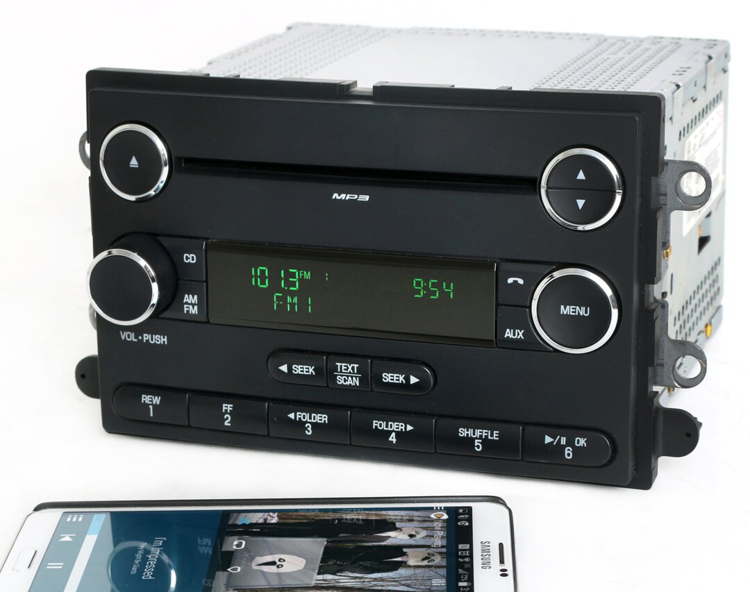 Ford Taurus X 2008 to 2009 Am Fm Mp3 CD Radio Modified W Bluetooth ...