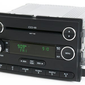 Ford Taurus 2008-2009 Audiophile Radio Am Fm 6 Disc CD Bluetooth Music ...