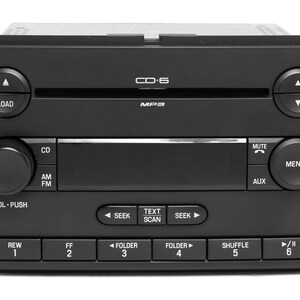 Am Fm Mp3 6 CD Player Radio With Bluetooth Music Upgrade Fits 2007 Ford ...