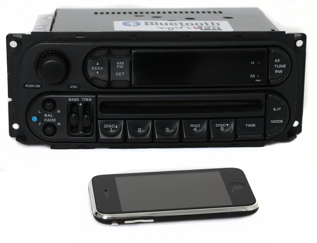 Chrysler 2002 - 2007 CD Radio Upgraded W Bluetooth Music Slider RBK Car ...