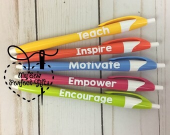 Teacher pens | Etsy