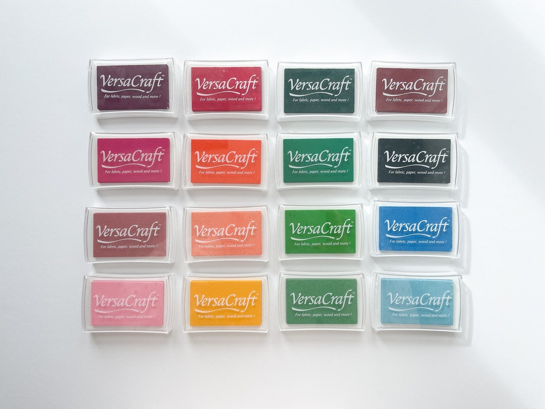 Versacraft Large Ink Pads for Fabric, Wood, Leather, Pottery or Paper ...