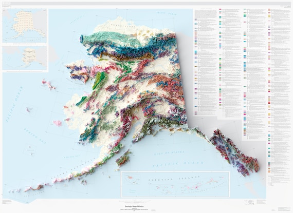 Icy Strait Point Alaska Geologic Map An Introduction To The Geology Of
