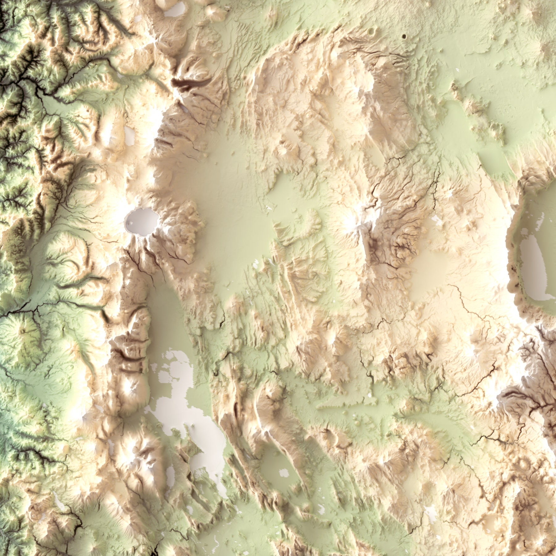 Oregon Shaded Relief Map Earth Tones - Etsy Oregon Shaded Relief Map Earth Tones - Etsy