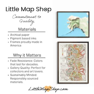 Land of Make Believe Map, Jaro Hess - 1930 UNFRAMED ART PRINT (18x26 ...