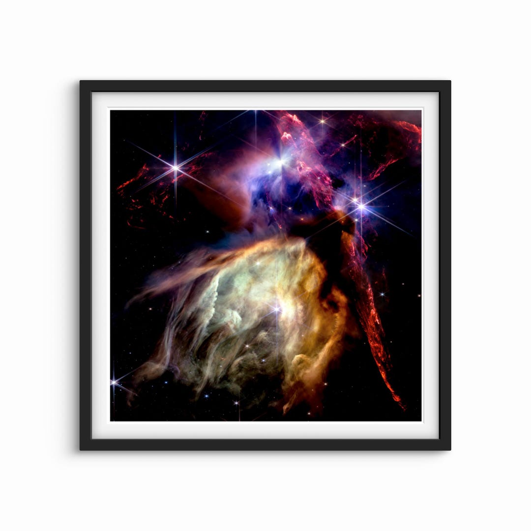 Rho Ophiuchi - James Webb Telescope Image - UNFRAMED PRINT - Etsy
