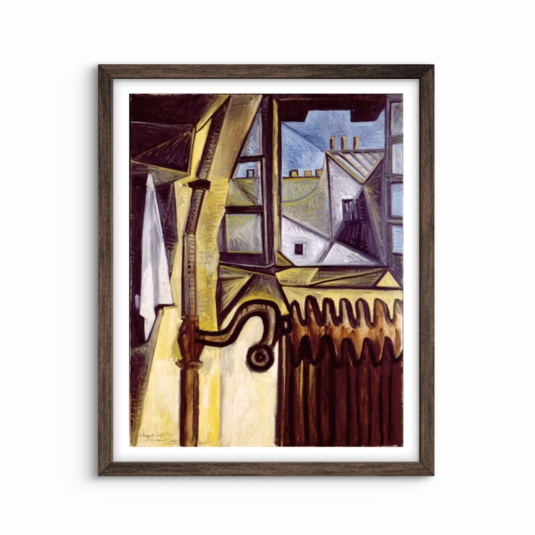 Atelier Window, Pablo Picasso 1943 - Etsy