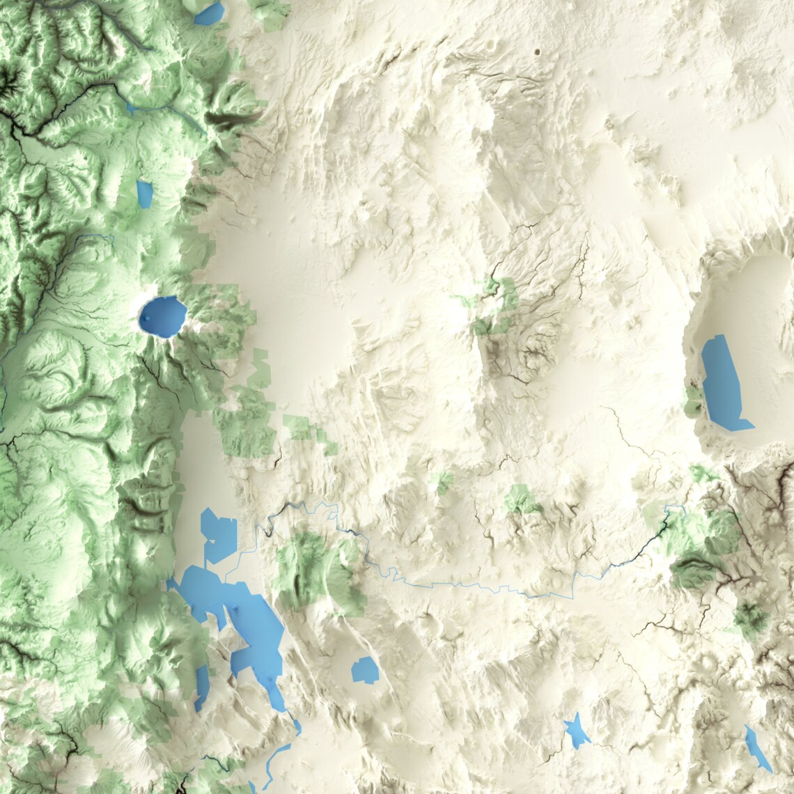 Oregon Shaded Relief Topographic Map - Etsy Oregon Shaded Relief Topographic Map - Etsy