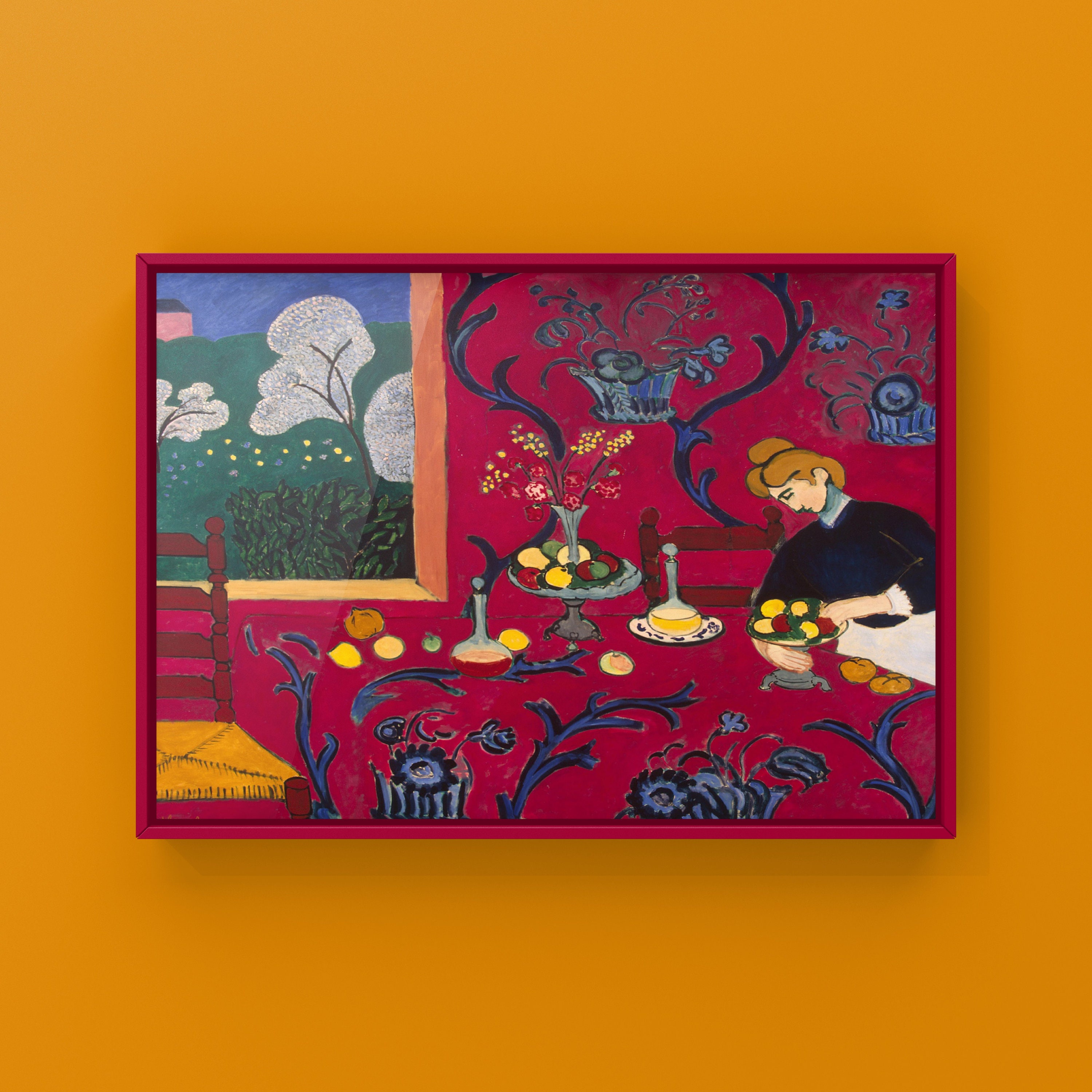 The Dessert: Harmony in Red, Henri Matisse 1908 - Etsy