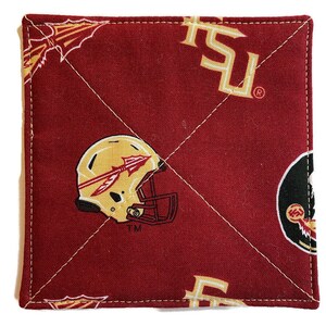 Florida State University FSU Fabric Coasters, Set of 4 Coasters ...