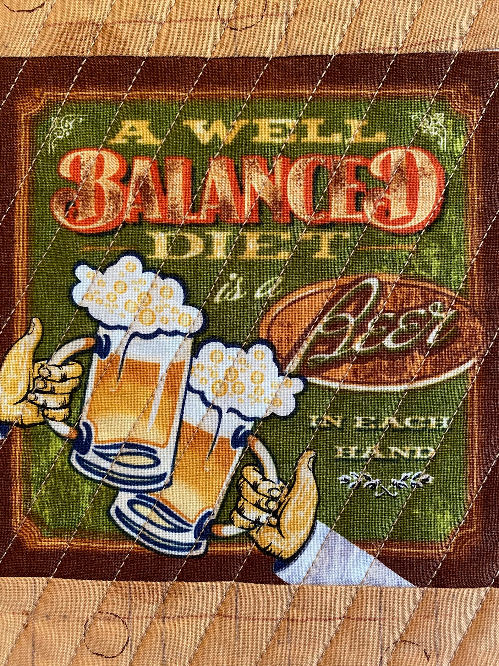 Quilted Mug Rug Premium Beer Lover's - Etsy