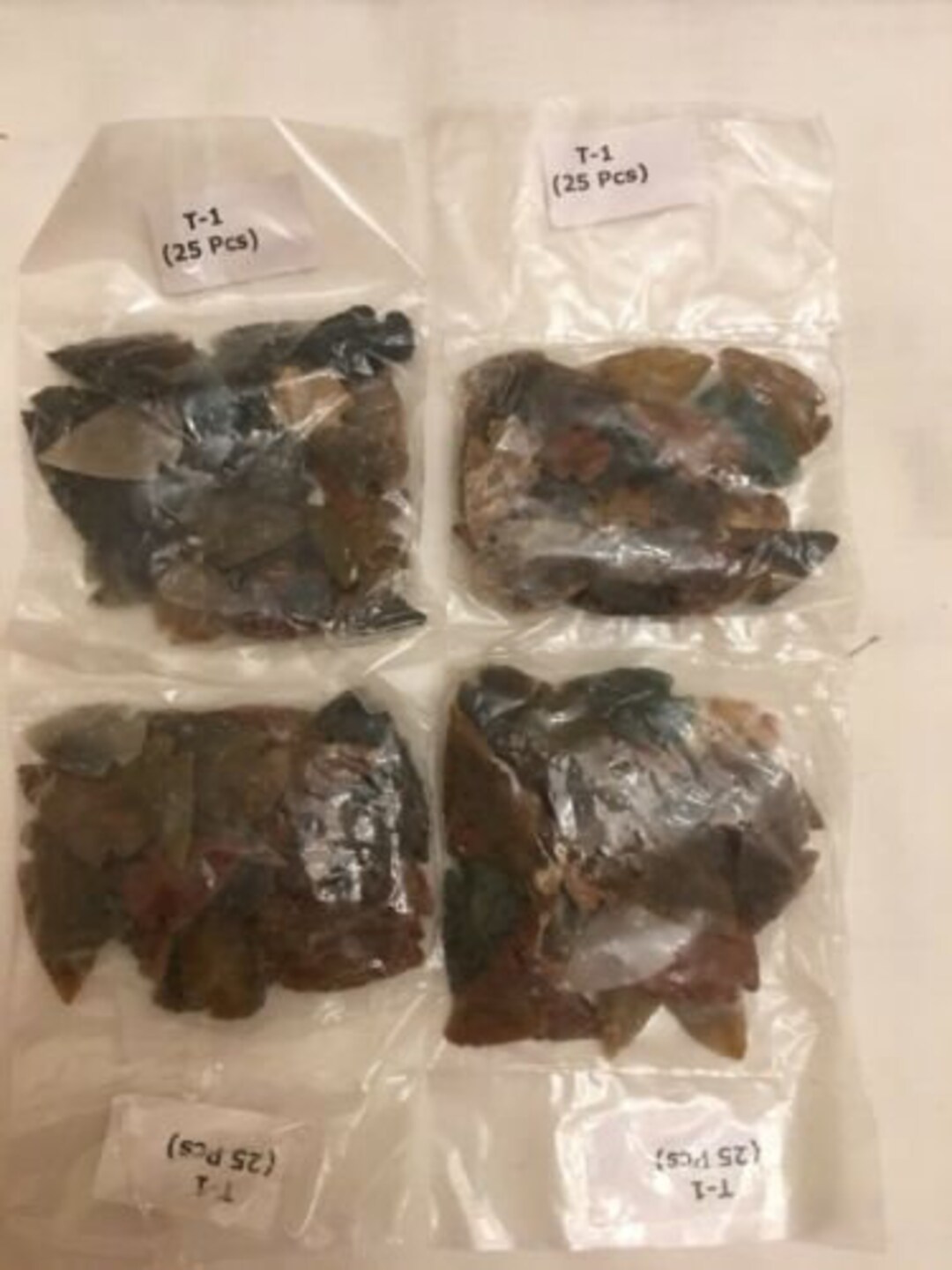 Agate Arrowheads Authentic - Etsy