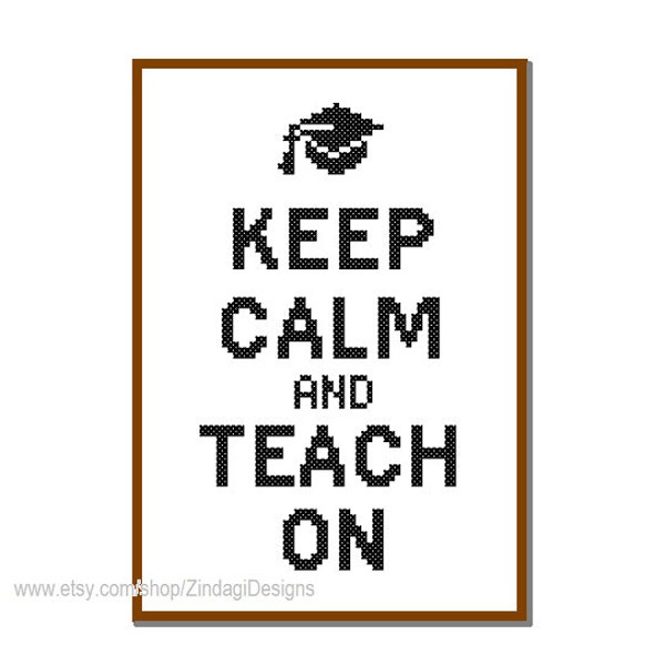 Keep Calm and Teach - Etsy