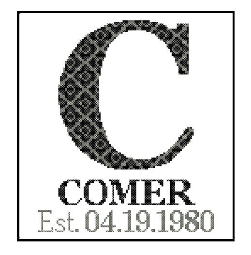 1 Custom Monogram Cross Stitch Pattern Modern Cross Stitch Monogram ...