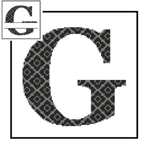G Monogram - Etsy