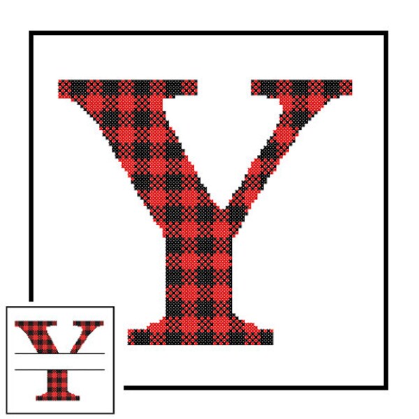 Monogram Letter Y - Etsy