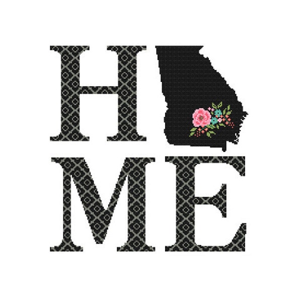 State Cross Stitch - Etsy