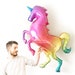 Unicorn Balloon Bundle Large Rainbow Unicorn Holographic - Etsy